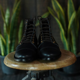 Aspen Boots 6" (Raven Black) Goodyear Welted – Craft & Glory International